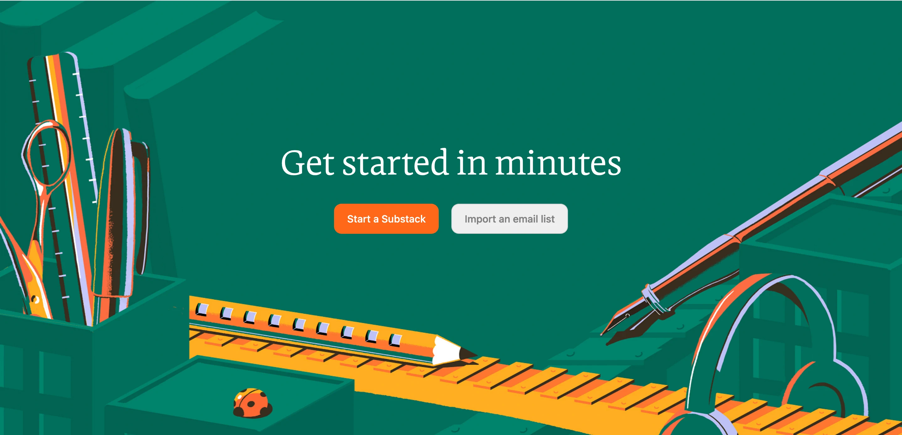 Substack Growth Page Section CTA | CTA Section Design Design
